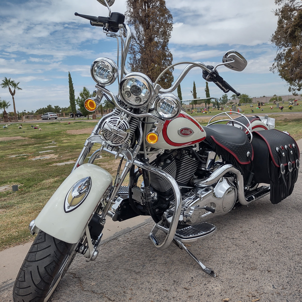 Unveiling the Eagle Lights 8900PK Heritage Springer LED Headlight and ...