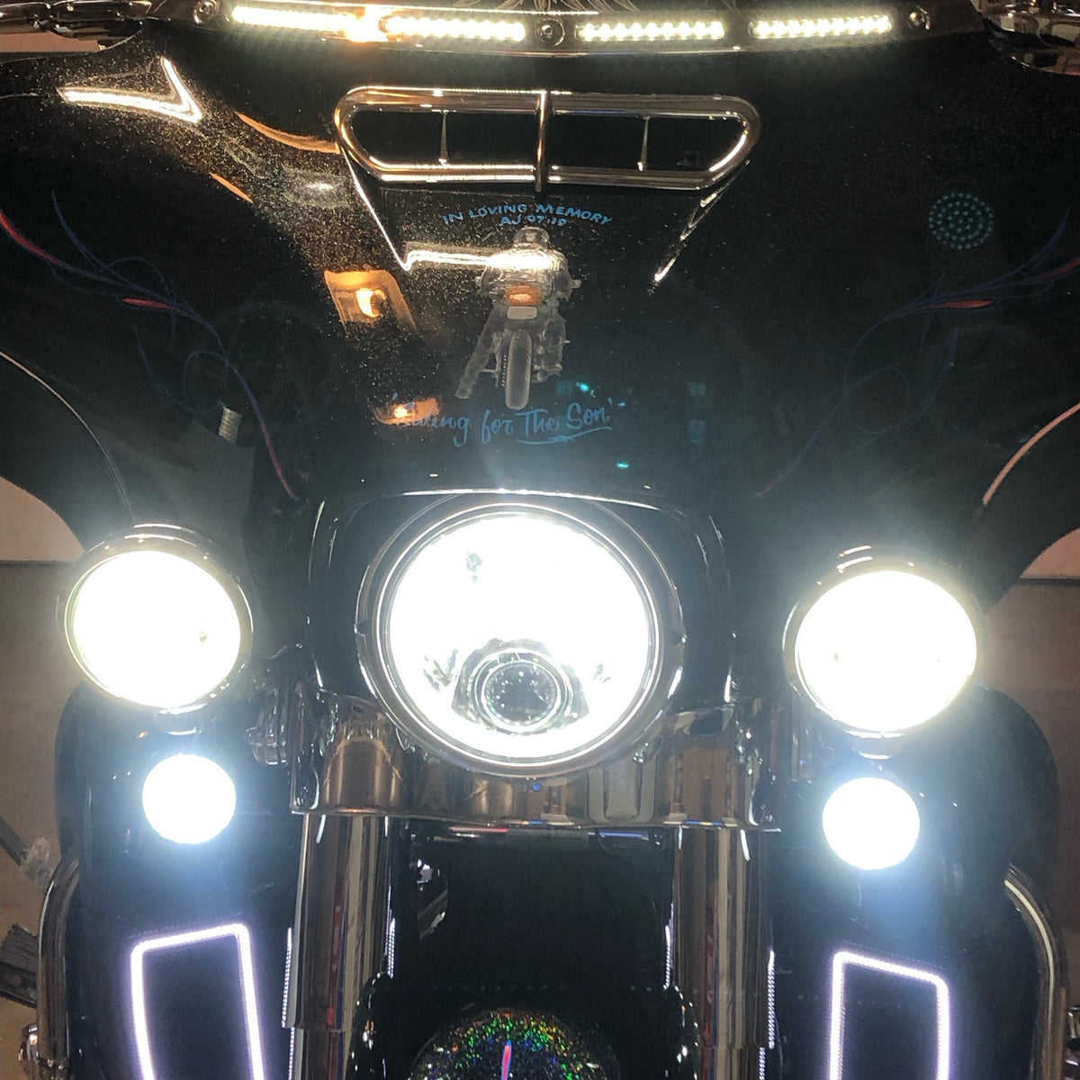LED Headlights For The Harley Davidson Motorcycles – EagleLights
