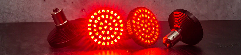 2" Sunburst Rear LED Turn Signals