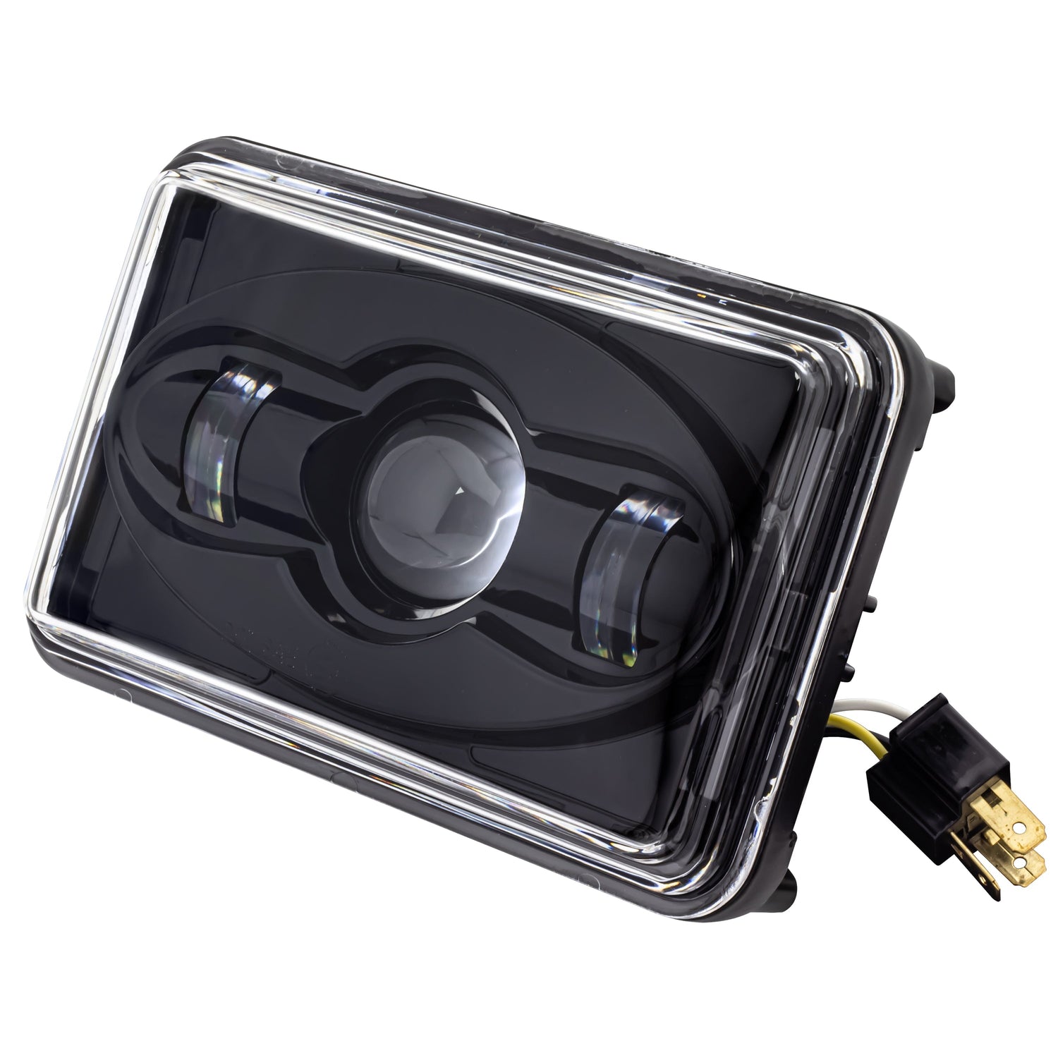 Eagle Lights Black 4 x 6 LED Headlights - Four Pack (Two High Beam / T