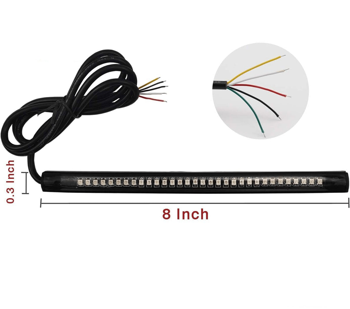 Eagle Lights LED Auxiliary Tail Light Upgrade Kit with Integrated Turn