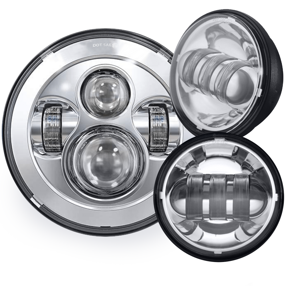 LED Motorcycle Lights – Harley, Indian & More | Eagle Lights