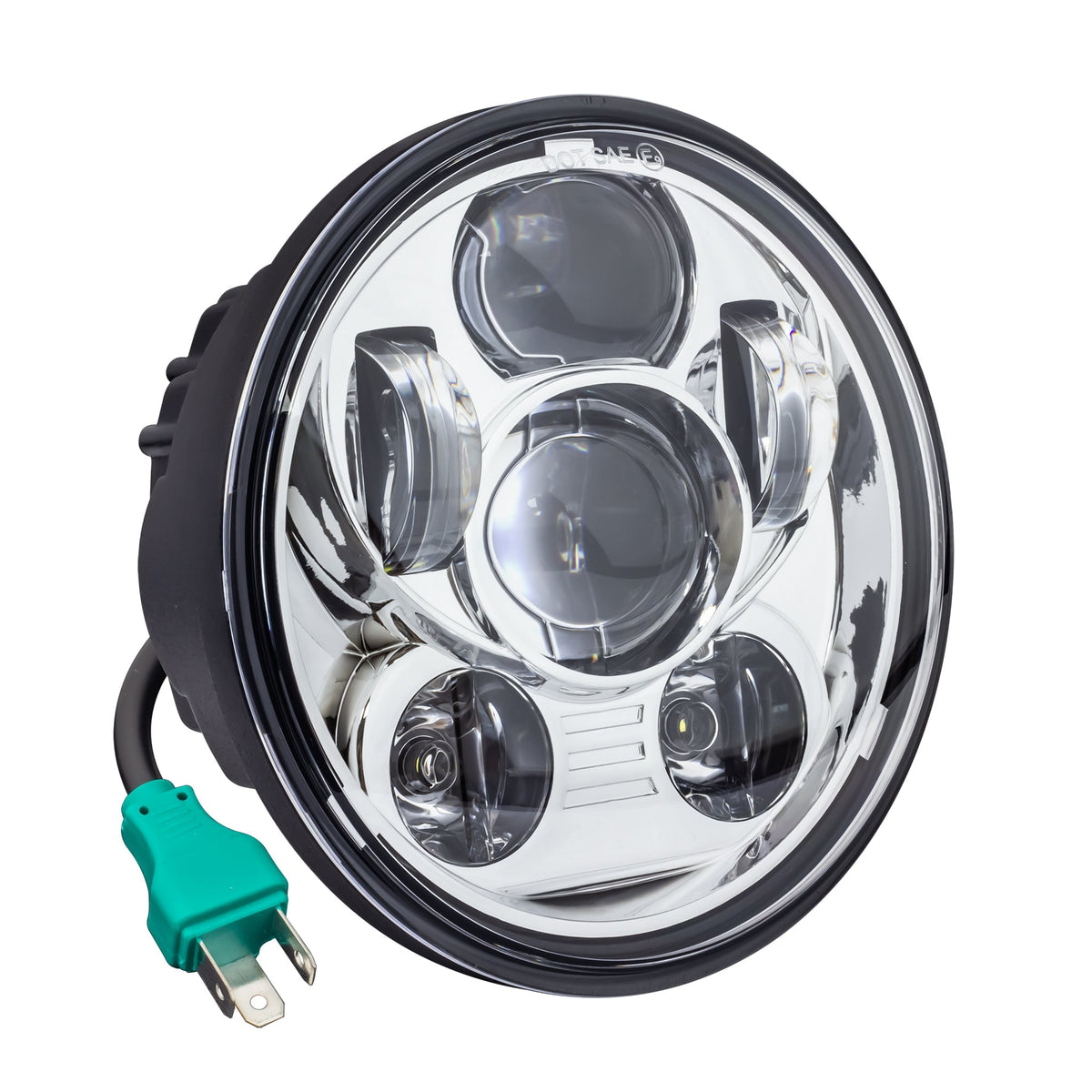 Eagle Lights 5 3/4" LED Headlight Kit for Harley Davidson and Indian M