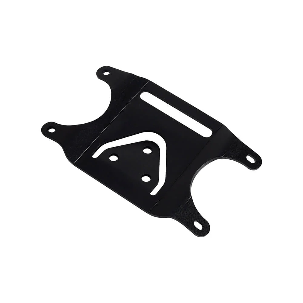 Eagle Lights Curved Laydown License Plate Mount Relocation Bracket for