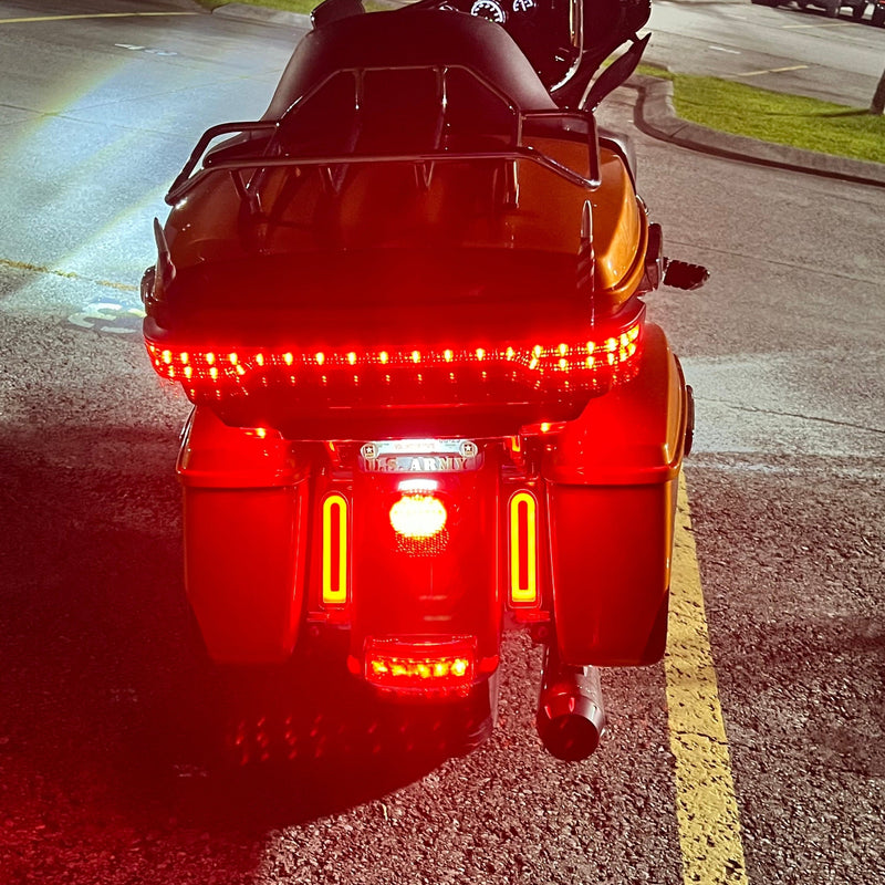 Eagle Lights Saddlebag HALOS Running, Brake and Turn Filler Lights for