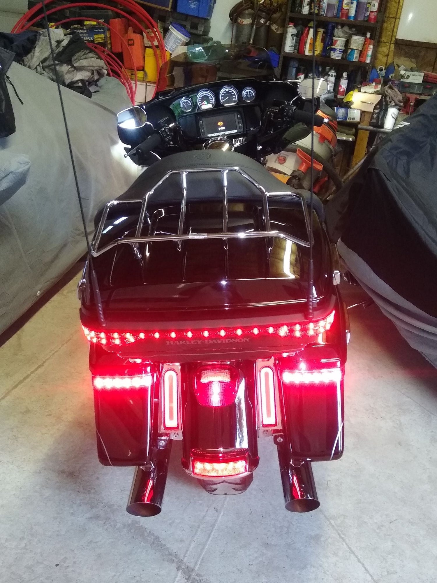 Eagle Lights Saddlebag HALOS Running, Brake and Turn Filler Lights for