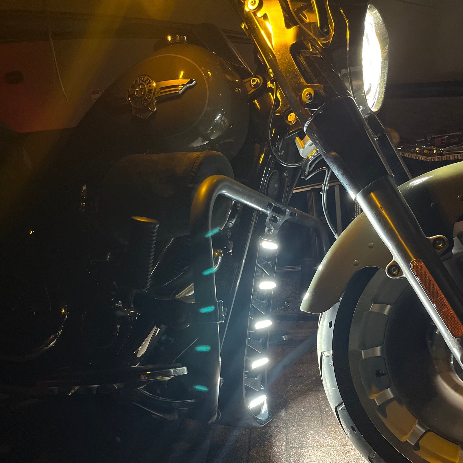 Eagle Lights LUMENSHIELD Chin Spoiler / Radiator Guard with LED Light