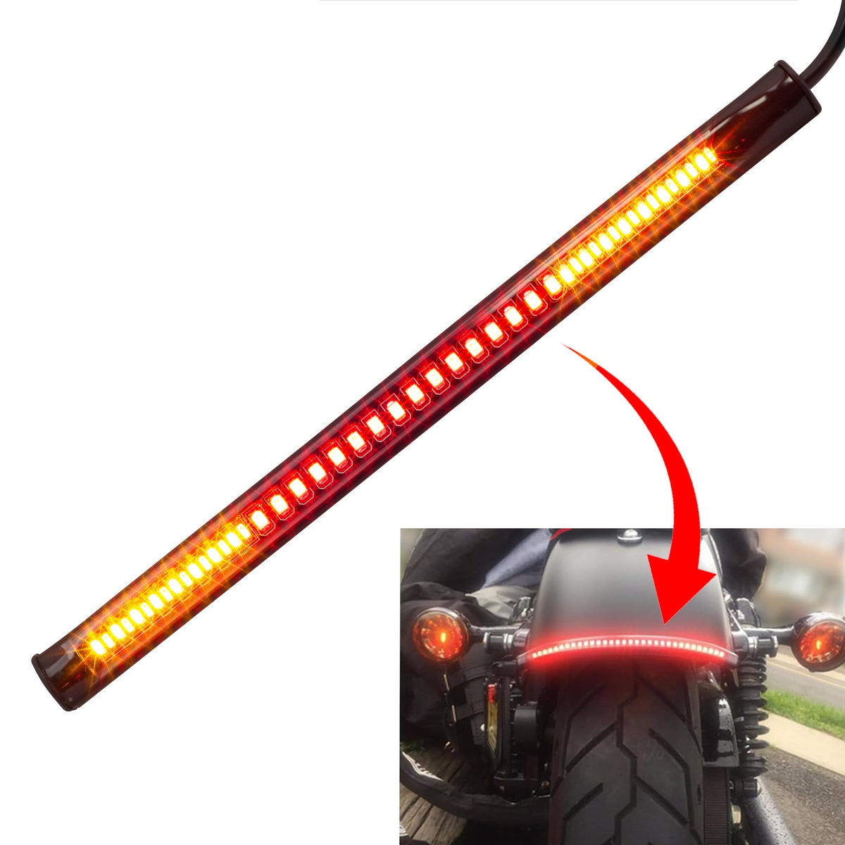 Eagle Lights LED Auxiliary Tail Light Upgrade Kit with Integrated Turn ...