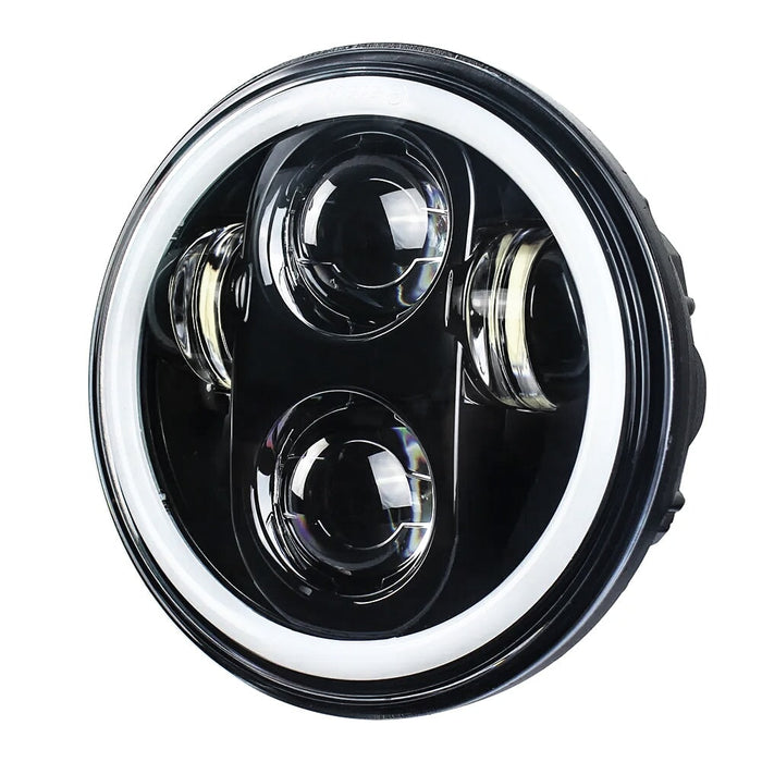 Eagle Lights 5 3/4" LED Headlight Kit with Halo Ring for Harley Davids