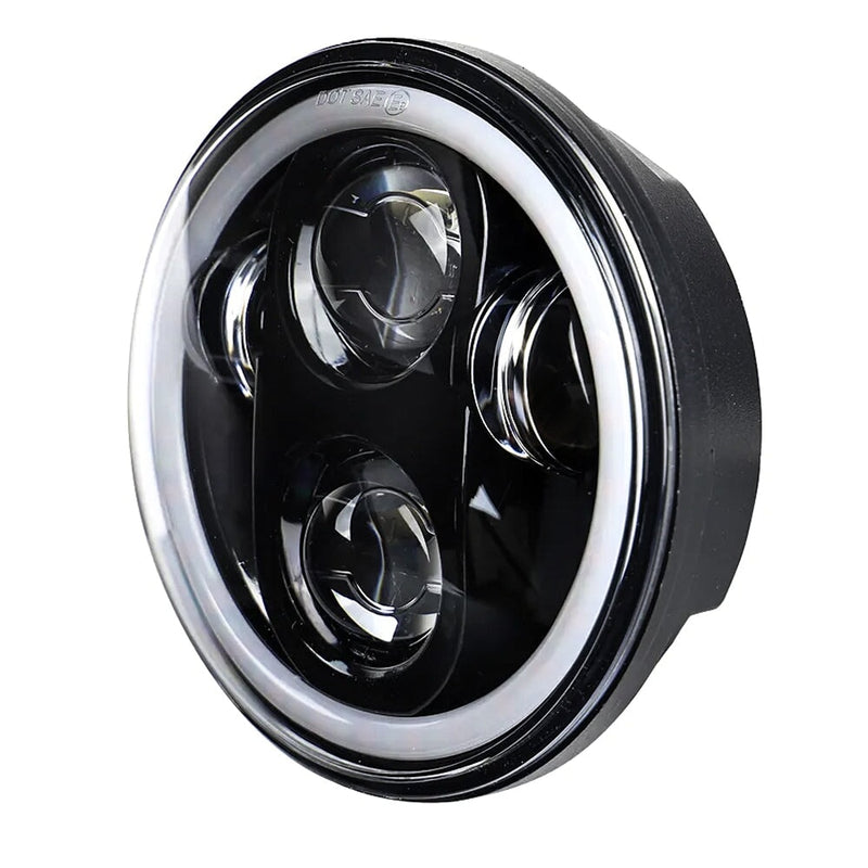Eagle Lights 5 3/4" LED Headlight Kit with Halo Ring for Harley Davids