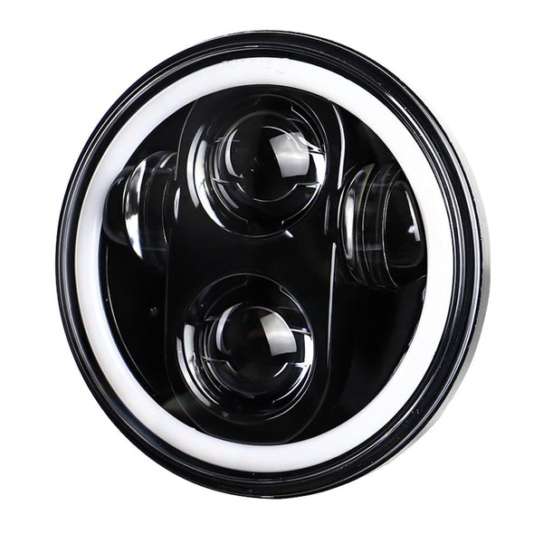 Eagle Lights 5 3/4" LED Headlight Kit with Halo Ring for Harley Davids