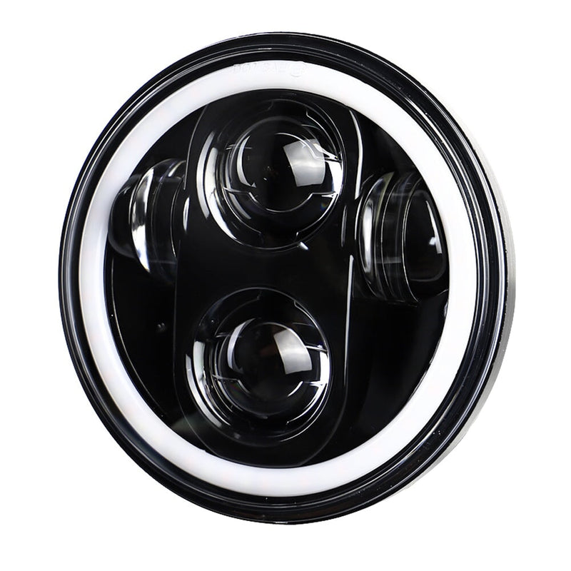 Eagle Lights 5 3/4" LED Headlight Kit with Halo Ring for Harley Davids