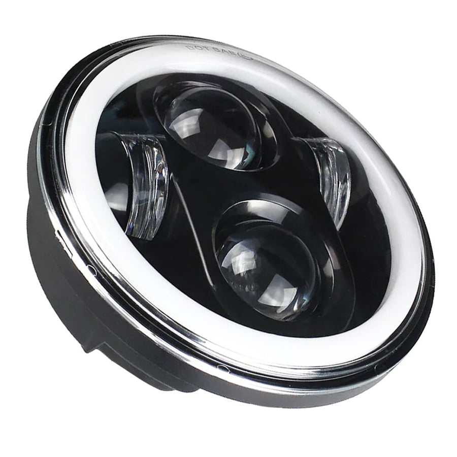 Eagle Lights 5 3/4" LED Headlight Kit with Halo Ring for Harley Davids