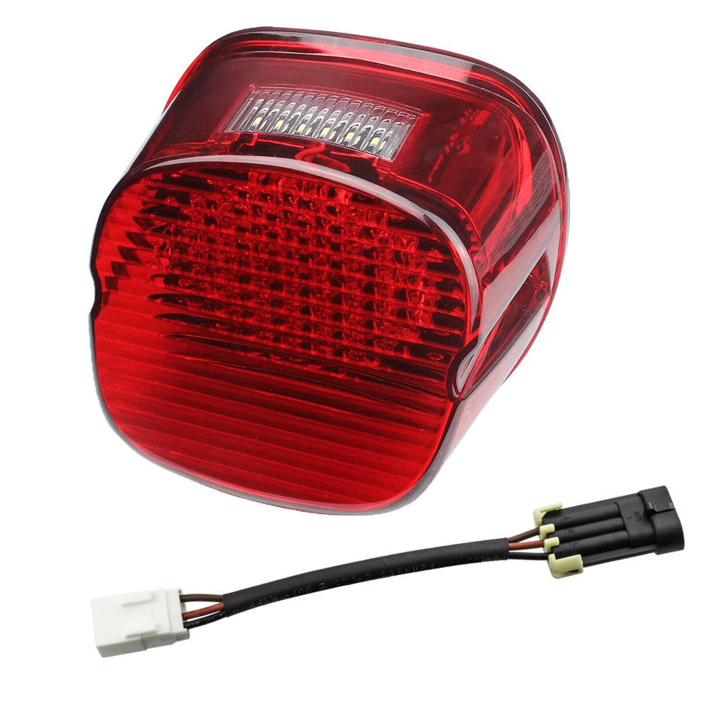 Eagle Lights Flashing Strobe Layback LED Tail Brake Light Kit for Harl