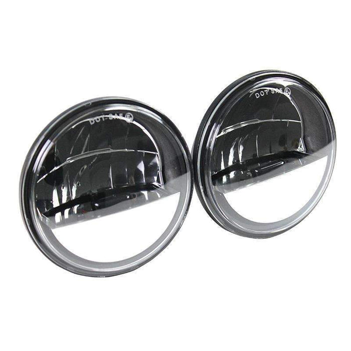 Eagle Lights Infinity Beam Series 7" Round LED Headlight with LED Pass