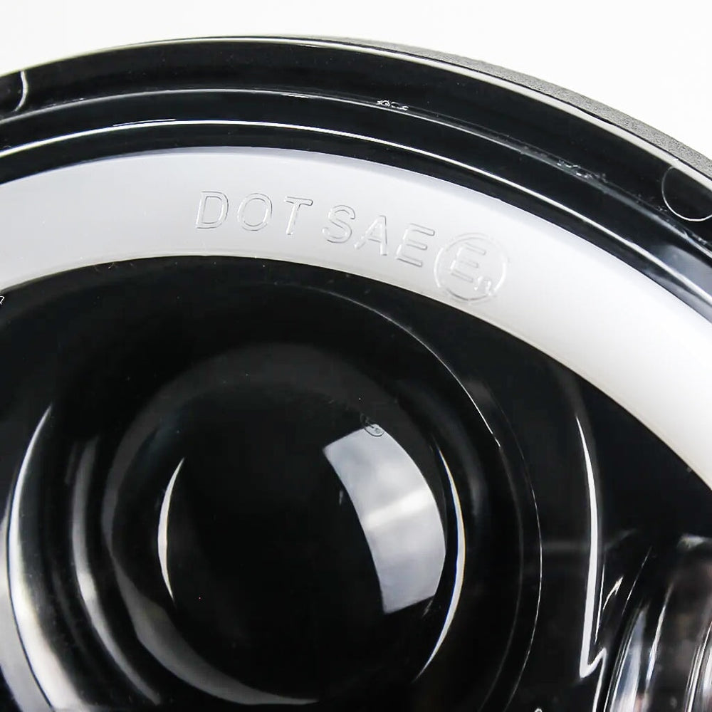 Eagle Lights 5 3/4" LED Headlight Kit with Halo Ring for Harley Davids