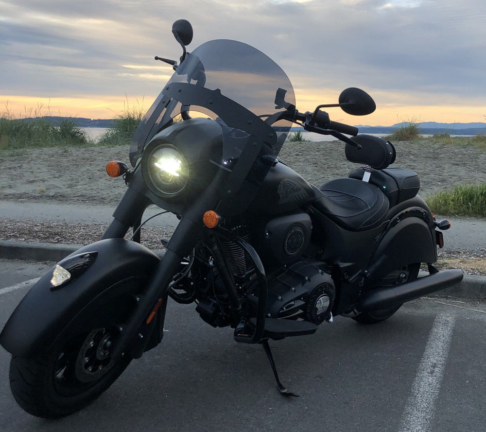 Eagle Lights Infinity Beam Series 7" Round LED Headlight for Harley Da