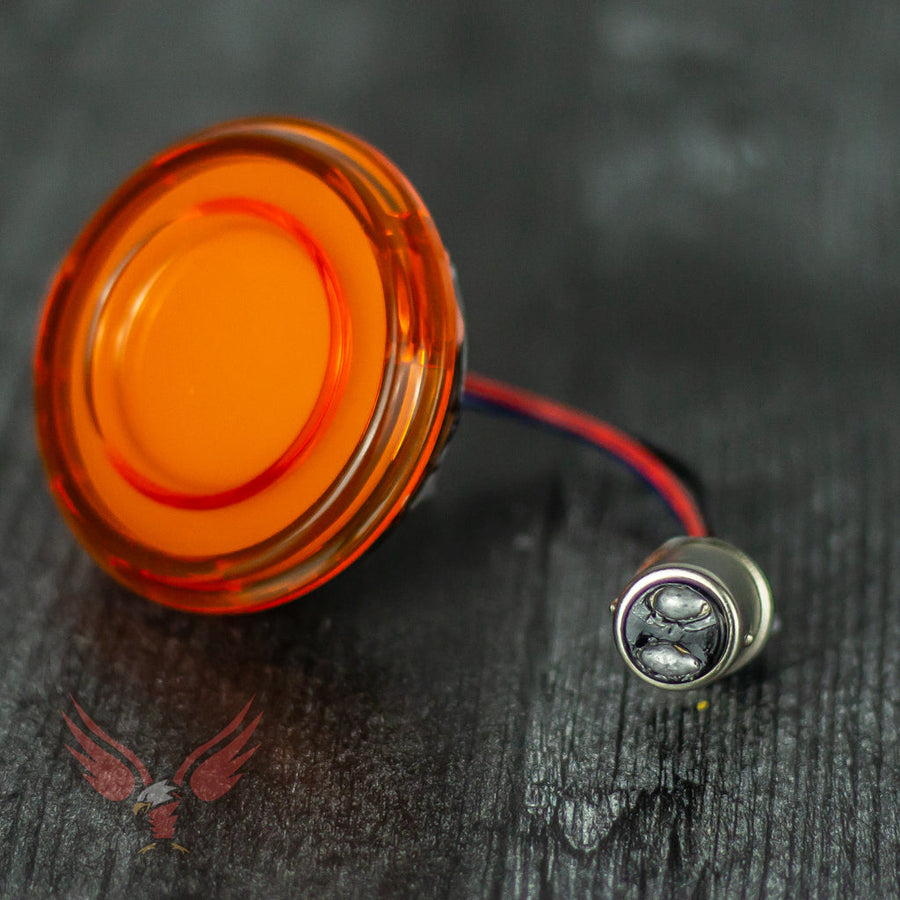 Eagle Lights HALOS 2" Front LED Turn Signals for Harley Davidson Motor