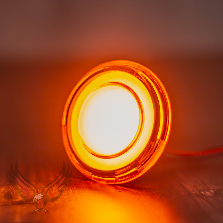 Eagle Lights HALOS 2" Front LED Turn Signals for Harley Davidson Motor