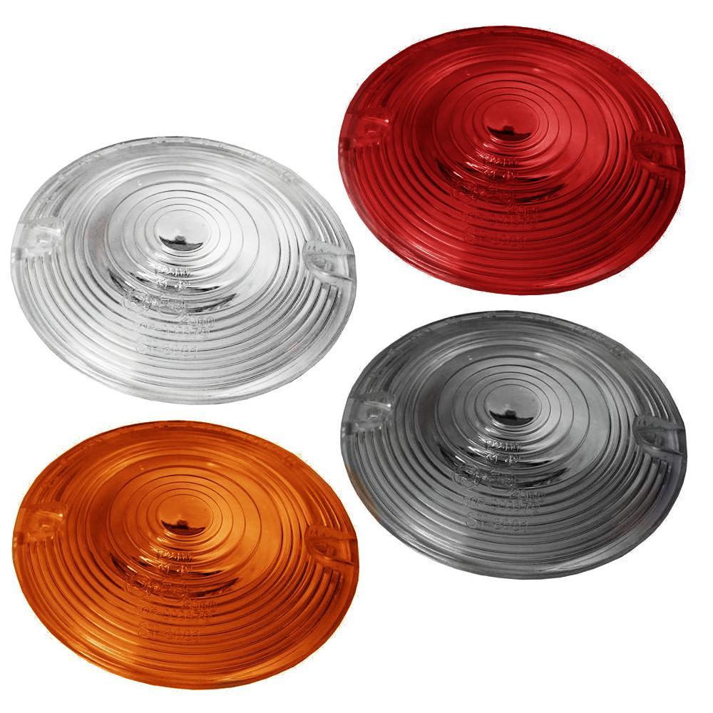Eagle Lights Replacement Lenses for 3 1/4" Flat Style Turn Signals ...