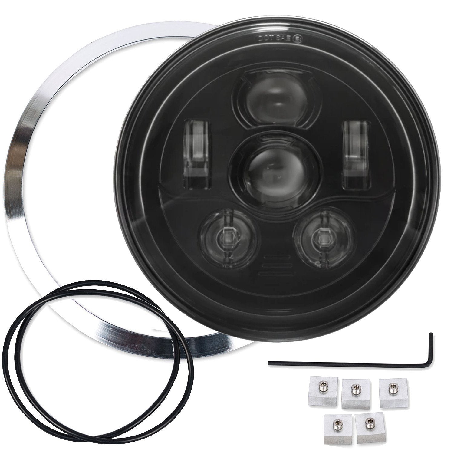 Eagle Lights 7" LED Headlight Kit for BMW R100R, R100T, R1150R, R1200C