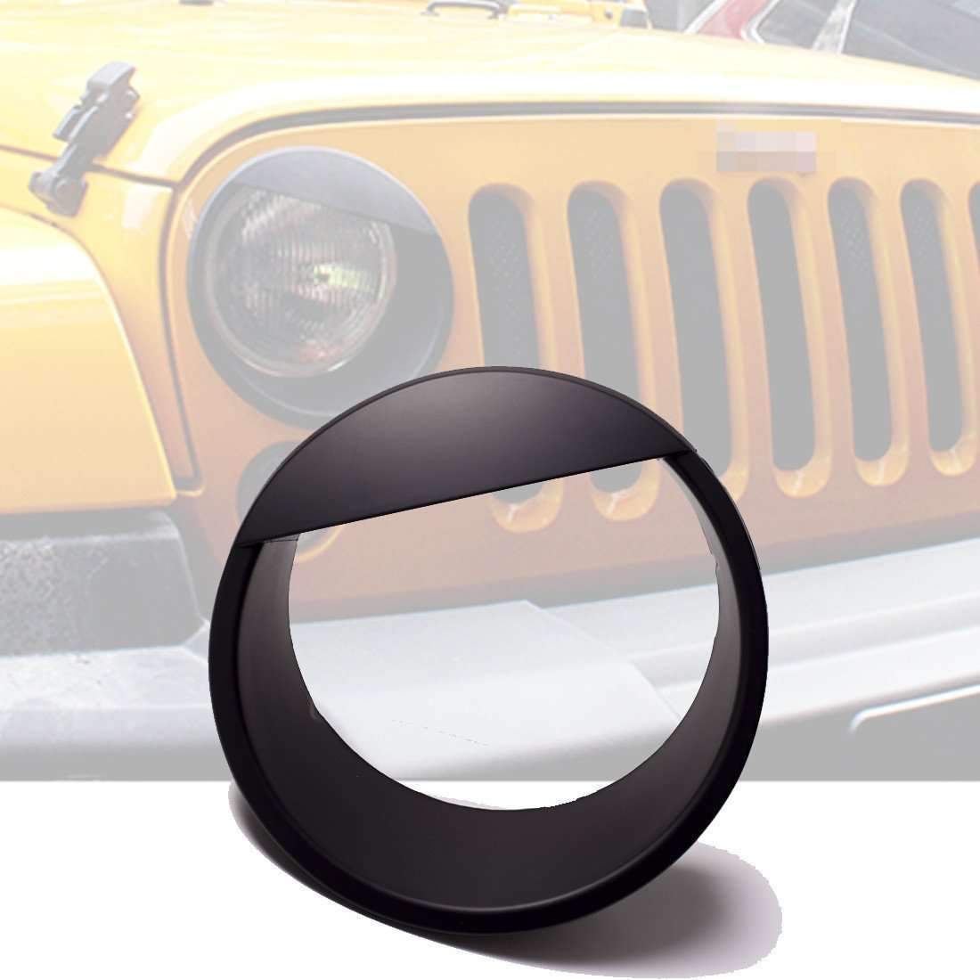 Jeep Wrangler Angry Headlights