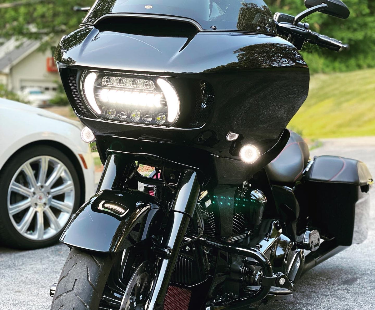 Eagle Lights LED Projection Headlight for Harley Davidson 2015 or Newe